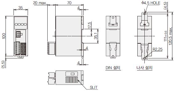 DSCD90EC DSC시리즈 컴포넌트[컨트롤러] Speed Control Motor 인아오리엔탈모터(주)