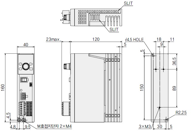 BLE2D120-CM BLE2 시리즈 컴포넌트 [컨트롤러] Brushless Motor 인아오리엔탈모터(주)