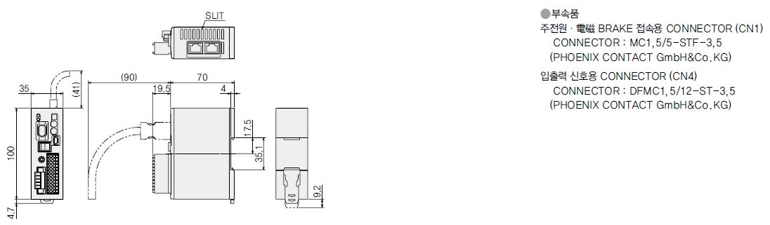 AZD-KX AZ 시리즈 컴포넌트[드라이버] αSTEP 인아오리엔탈모터(주)